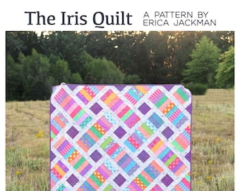 Iris Quilt Pattern - Etsy