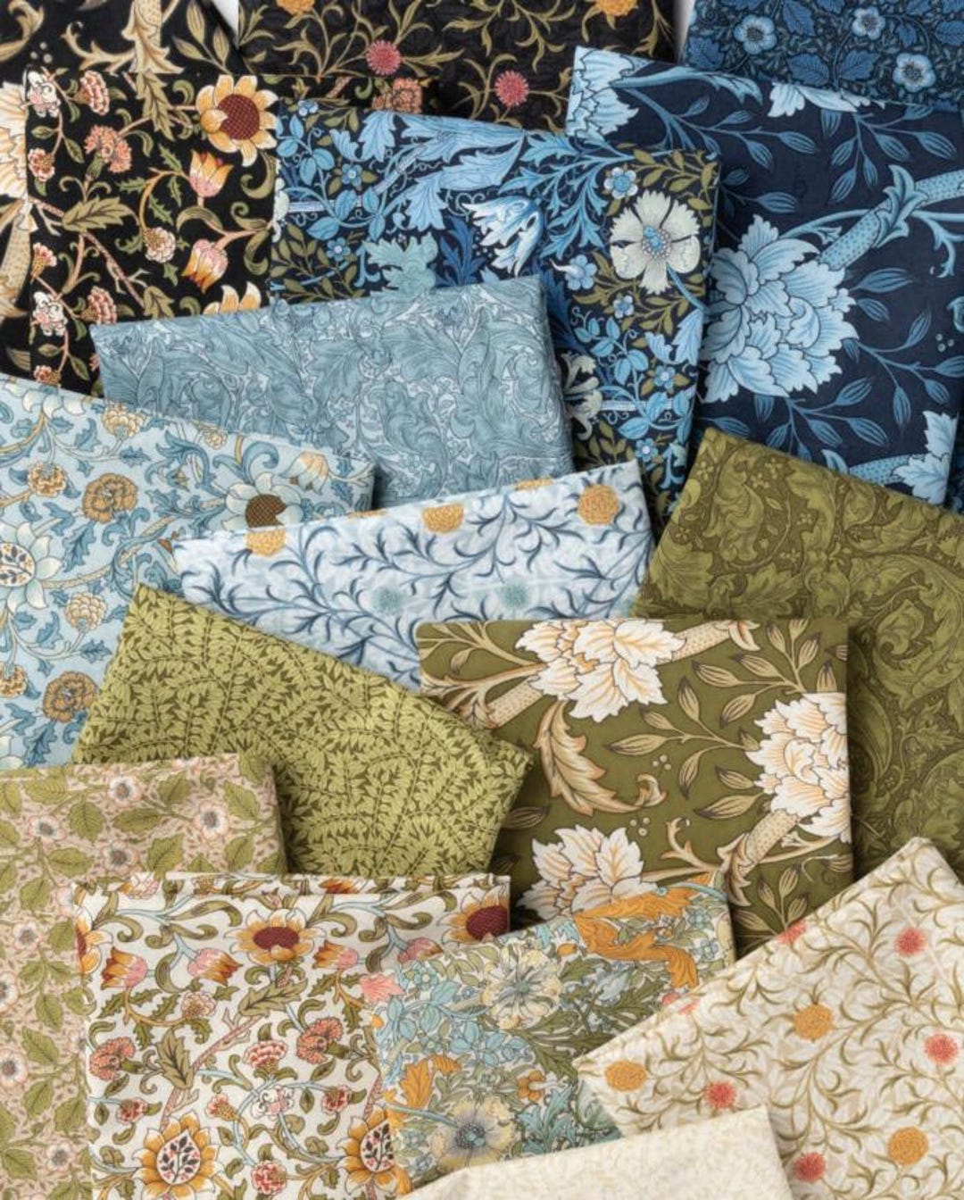 Morris Manor Floral Fabric Half Yard Bundle | 33 Prints - Etsy