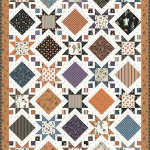 Stars and Windows Quilt Kit by Riley Blake 68" X 92" - Etsy