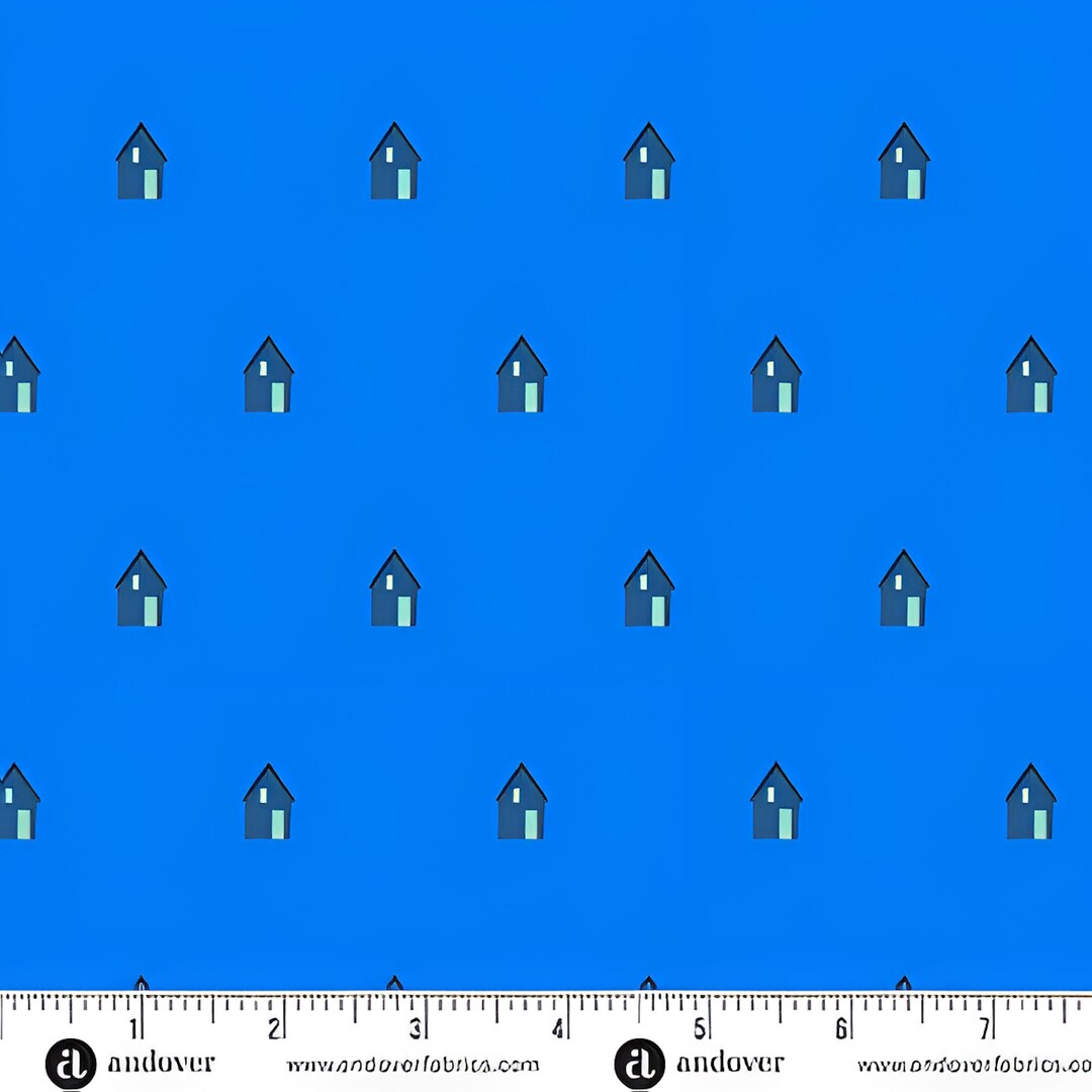 Cabin Cobalt Sun Print 2026 by Alison Glass for Andover Fabrics 10047 B ...