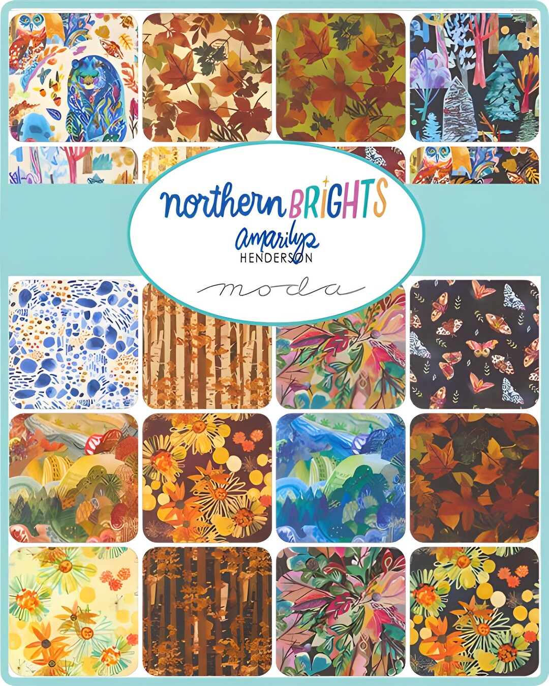Preorder: Northern Brights Fat Quarter Bundle by Amarilys Henderson for Moda-may 2026 - Etsy