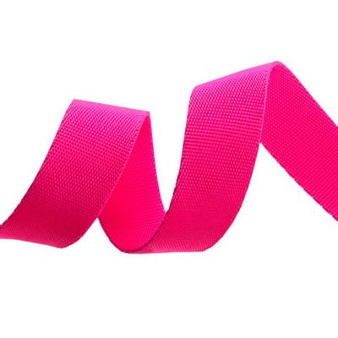 Tula Pink Webbing | Solid 1" Cosmic/pink | Priced/sold by the Yard - Etsy
