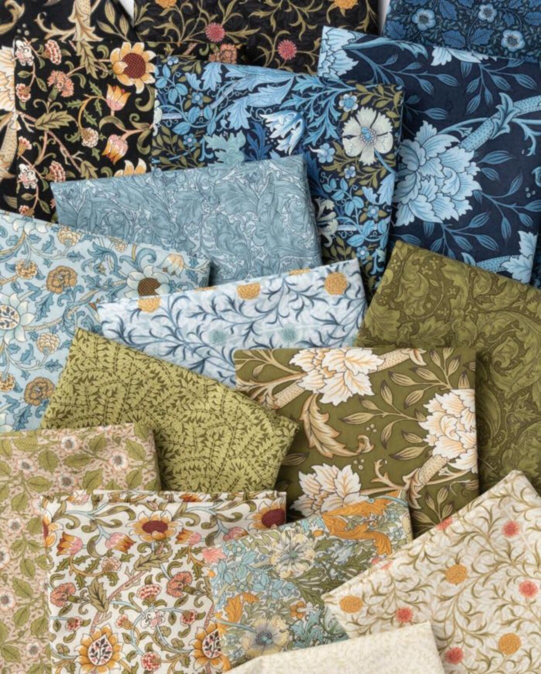 Morris Manor Best of Morris Fat Quarter Bundle by Barbara Brackman for ...