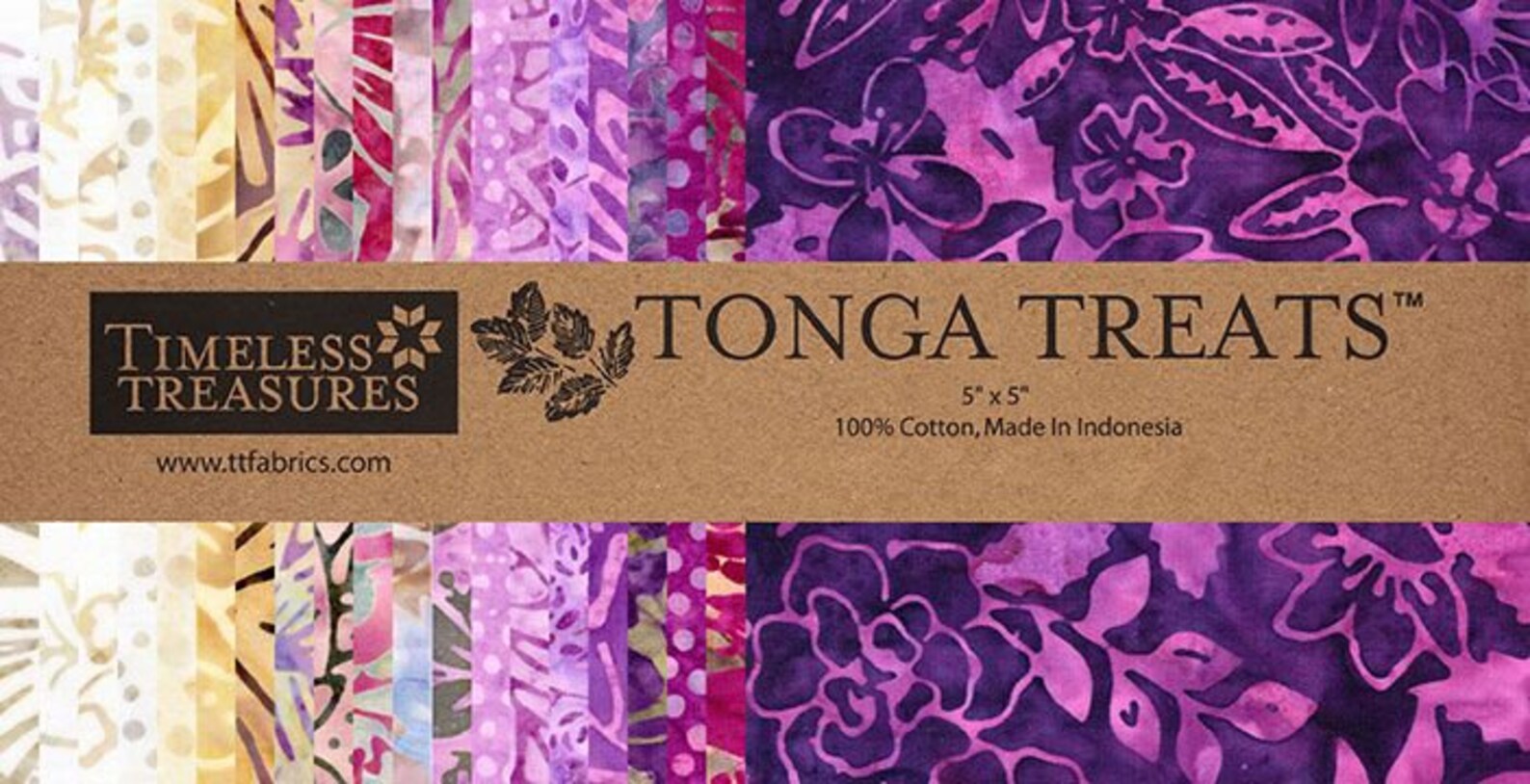 Tonga Treats Batiks Charm Pack in Pansy 42-5" Squares Aug 2023 - Etsy