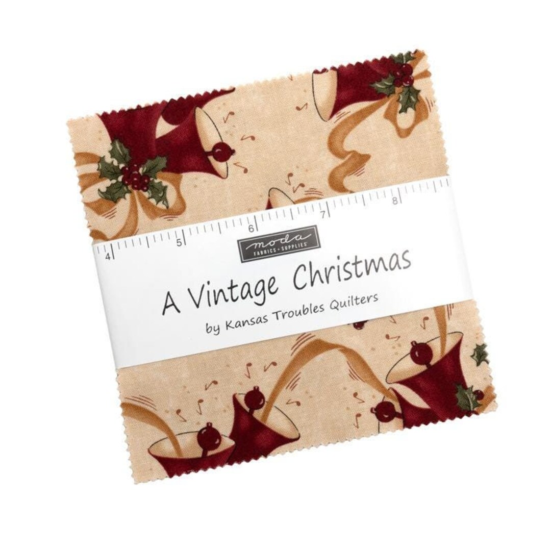 A Vintage Christmas Charm Pack by Kansas Troubles Quilters 9780PP for ...