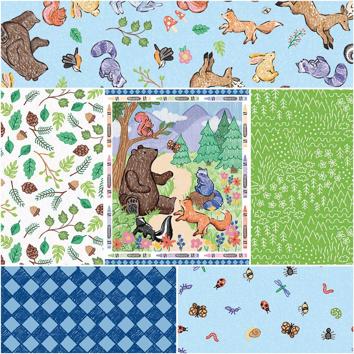Colorful Critters 5" Stacker (charm Pack) by Lori Whitlock for Riley ...