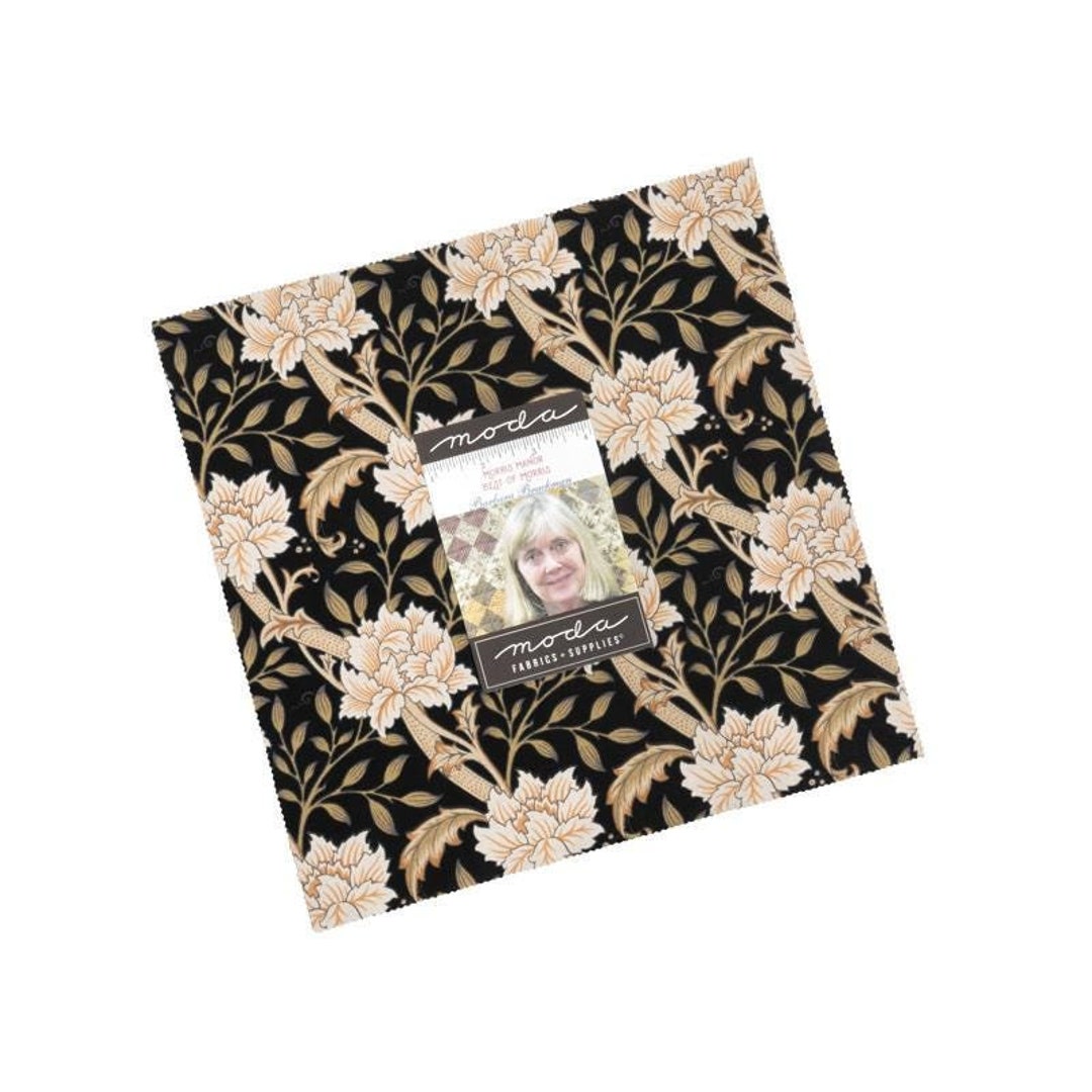 Morris Manor Layer Cake by Barbara Brackman for Moda | 42 Assorted 10 ...