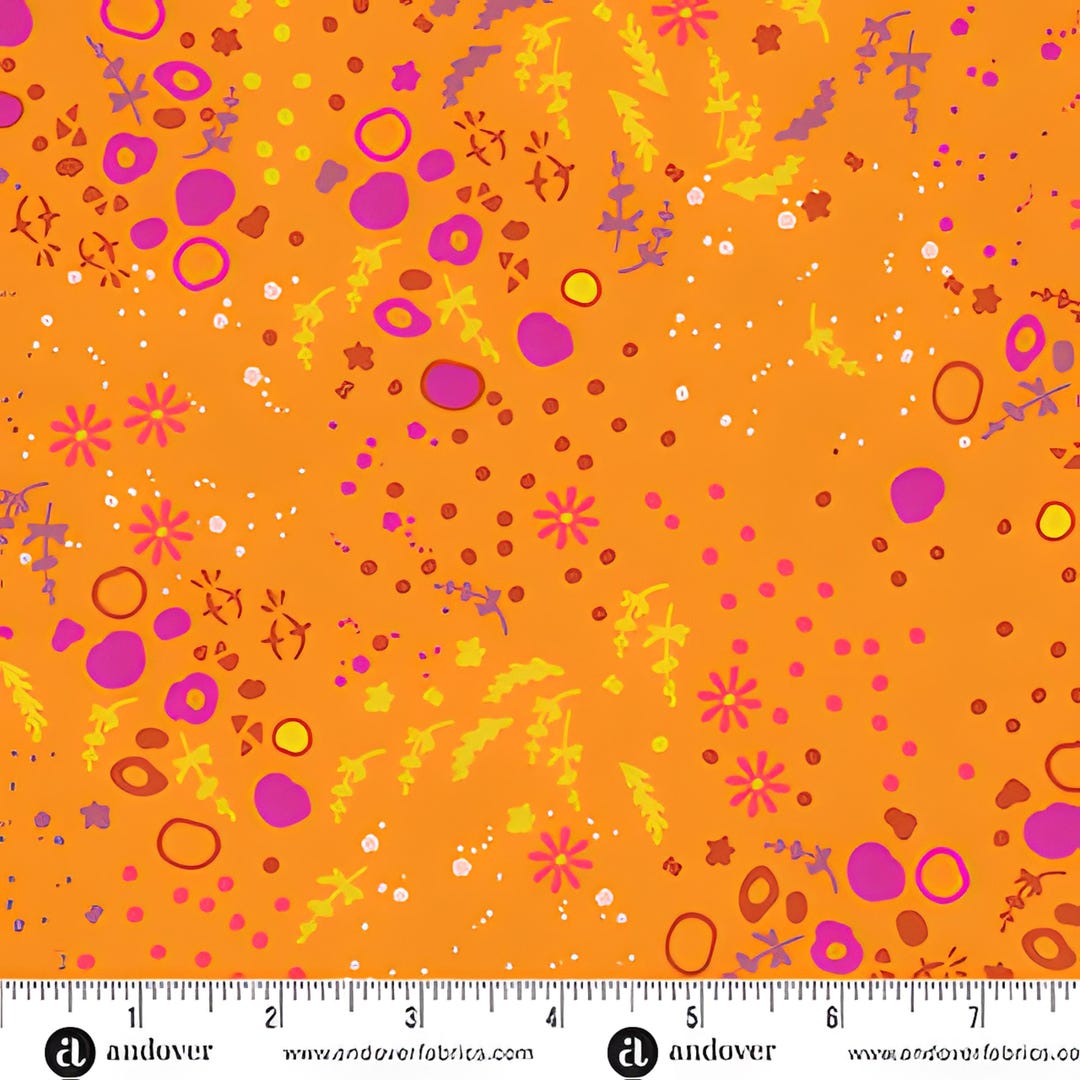 Glass Equanimity Squash Sun Print 2026 by Alison Glass for Andover ...