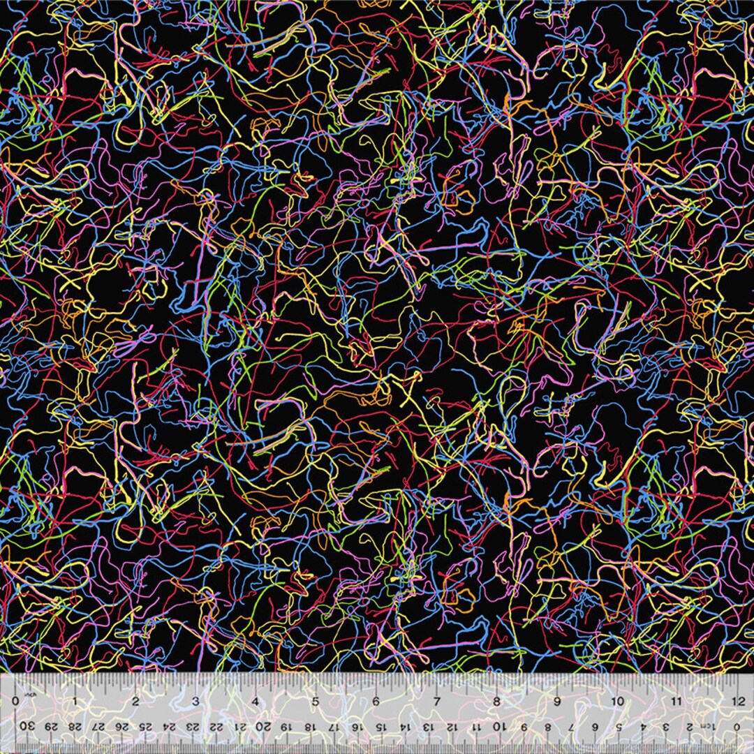 Loose Threads by 53431-14 Cotton by Windham Priced by the Half Yard - Etsy