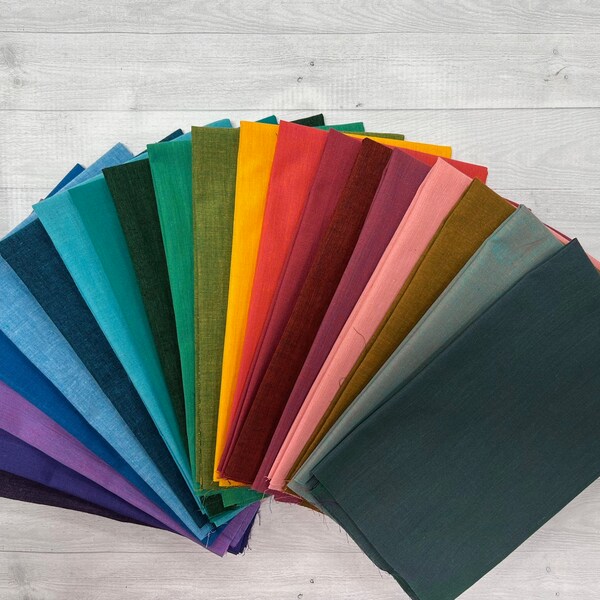 Shot Cotton Fabric by the Yard - Etsy