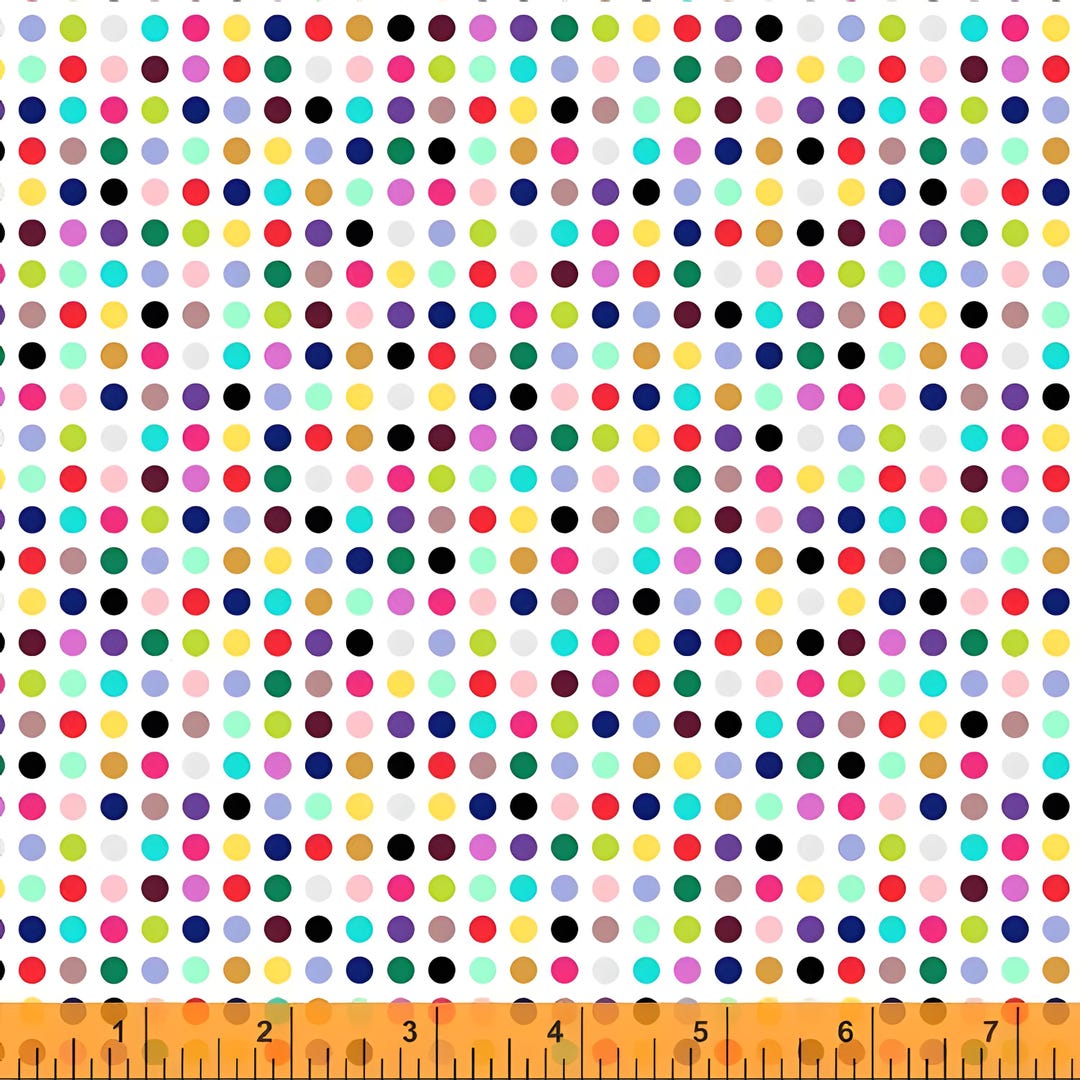 White With Dots Called Never Enough Dots by Windham 52944-2 | Priced by ...