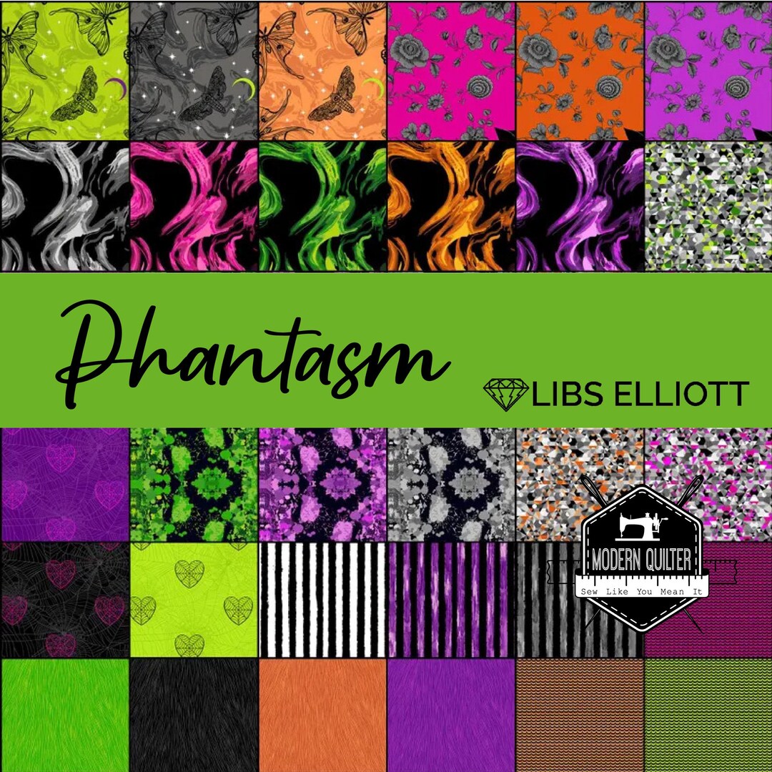 Phantasm Fat Quarter Bundle by Libs Elliott | 30 Prints - Etsy