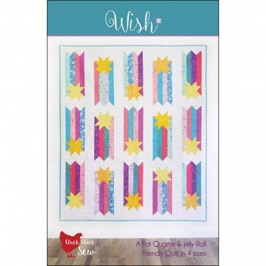 Wish paper Pattern by Cluck Cluck Sew FQ and Jelly Roll - Etsy