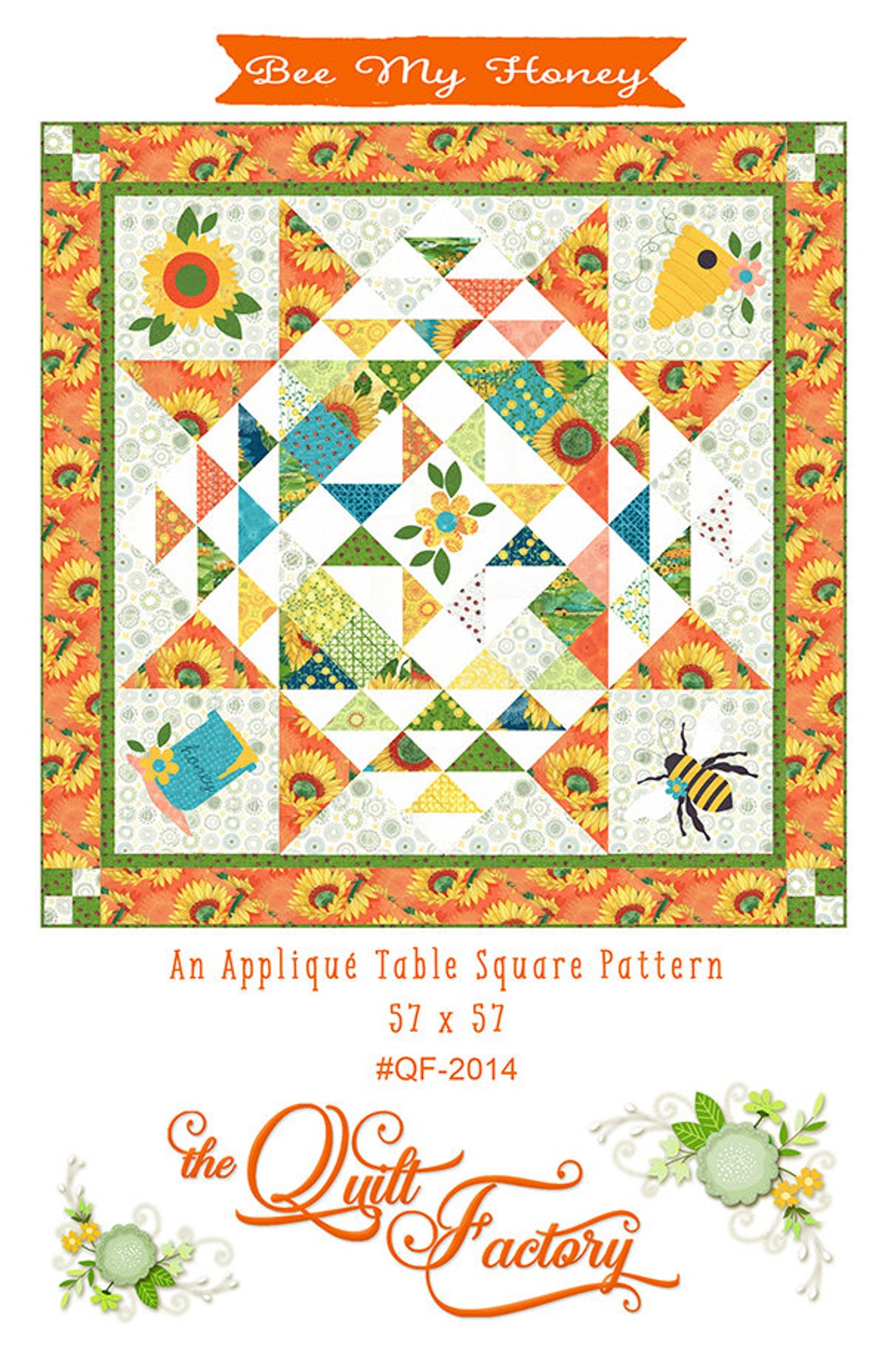 Bee My Honey Pattern Designed by Deb Grogan for the Quilt Factory ...