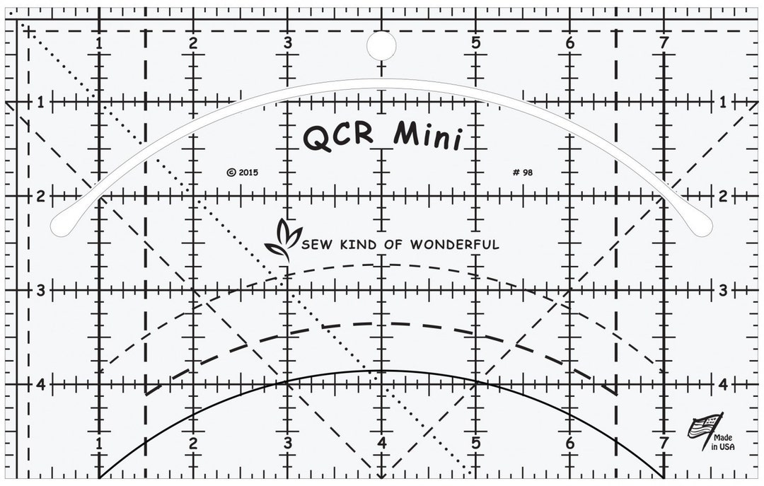 Mini Quick Curve Ruler by Sew Kind of Wonderful - Etsy