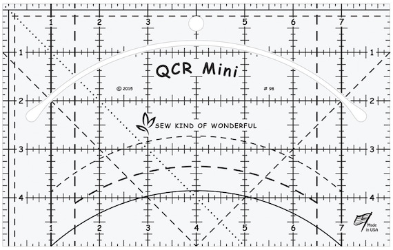 Mini Quick Curve Ruler by Sew Kind of Wonderful | Etsy