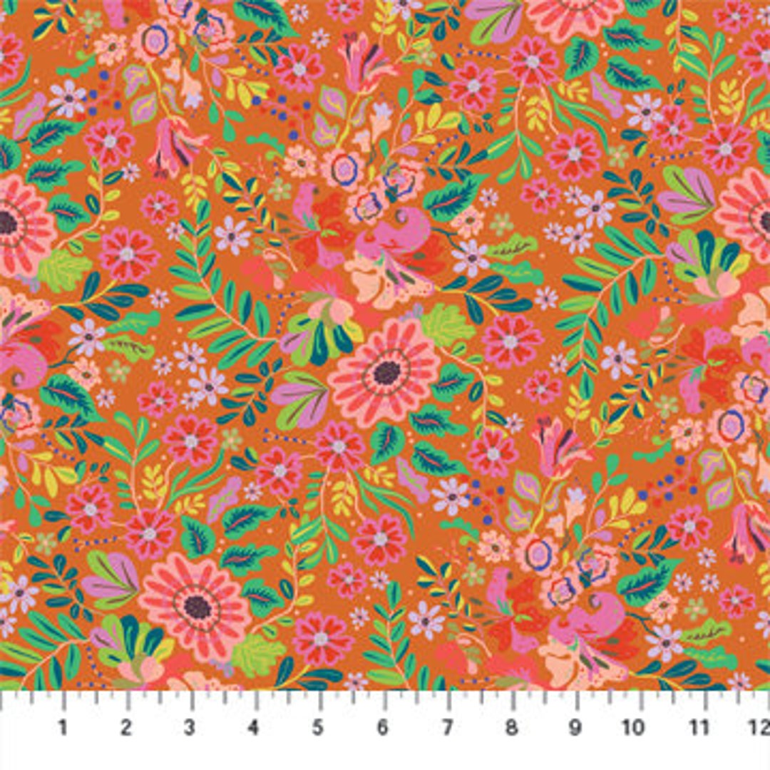 Kindred Sketches for Figo Fabrics 90526- Priced/sold by the Half Yard ...