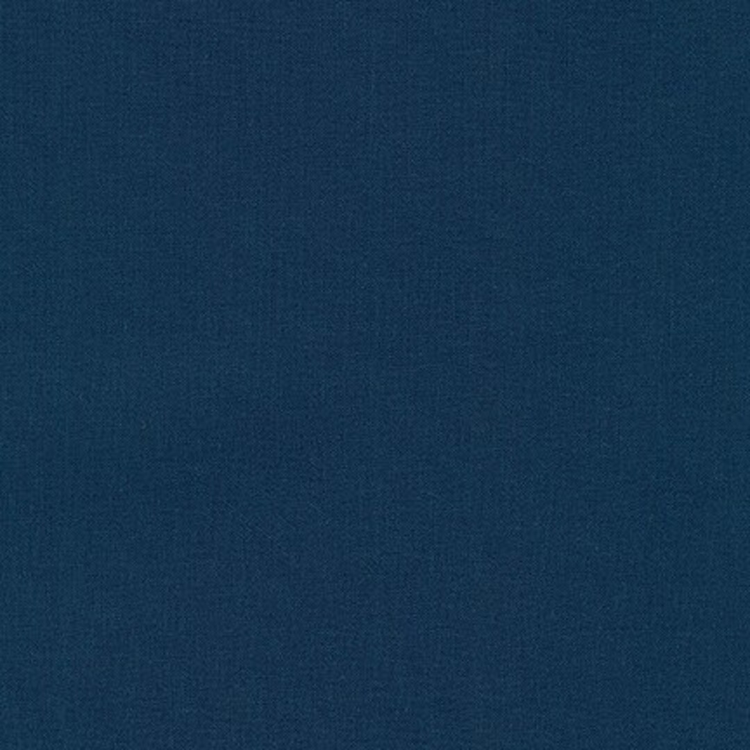 Navy Solid Kona 108" Wideback From Robert Kaufman - Priced/sold by the ...
