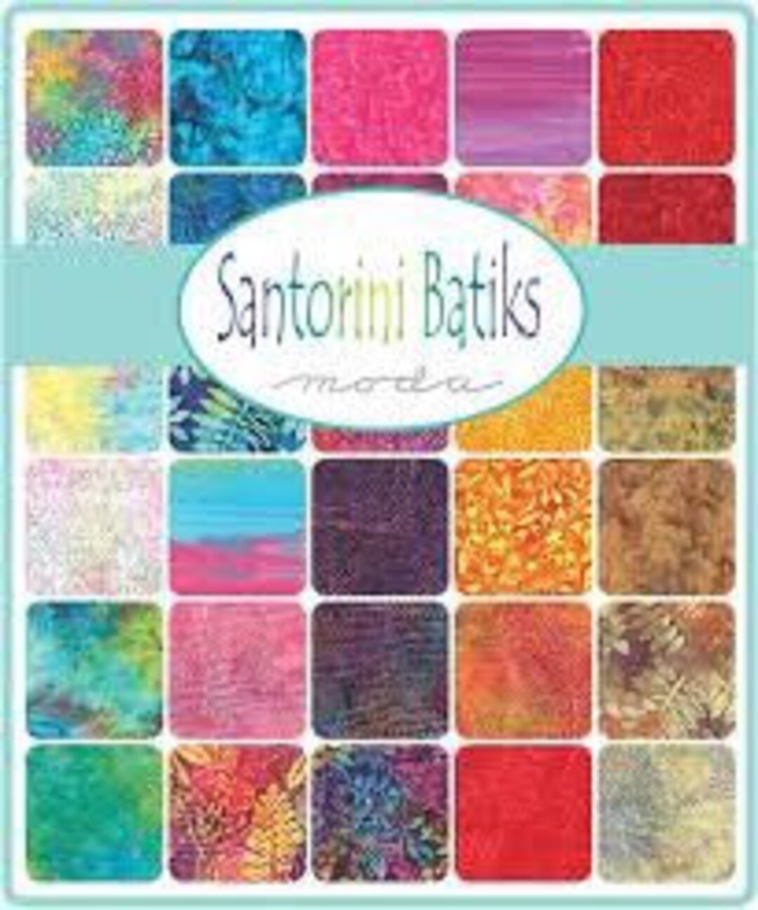 Santori Batiks Half Yard Bundle From Moda 20 Prints - Etsy