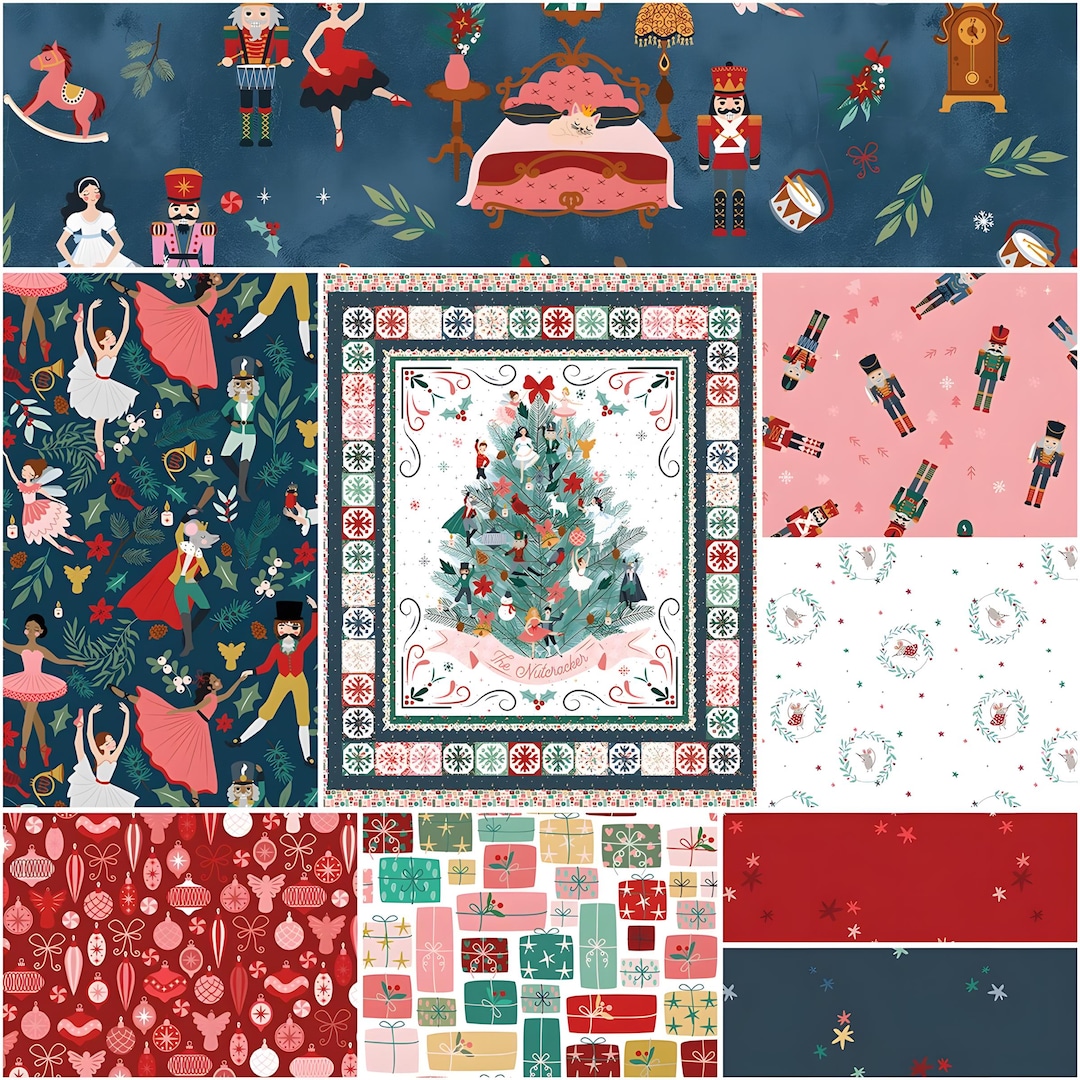 Nutcracker 10" Stacker by Jennifer Long for Riley Blake-may 2026 Pre ...