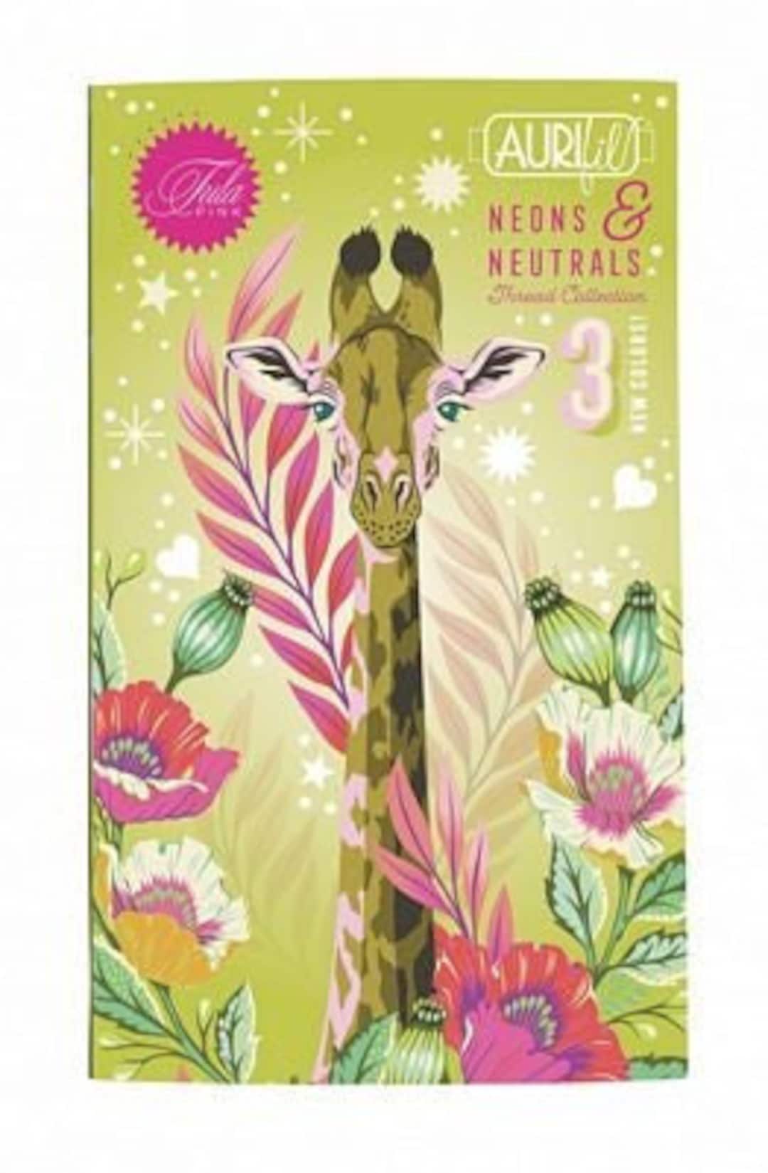 Neon Limited Edition Thread Set by Aurifil for Tula Pink (20 Small ...