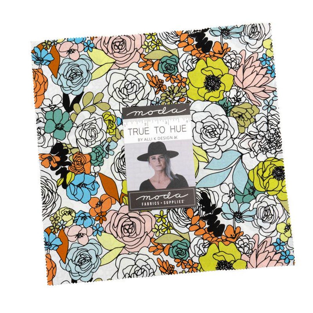 True to Hue Layer Cake by Alli K Designs for Moda | 42 Assorted 10 ...
