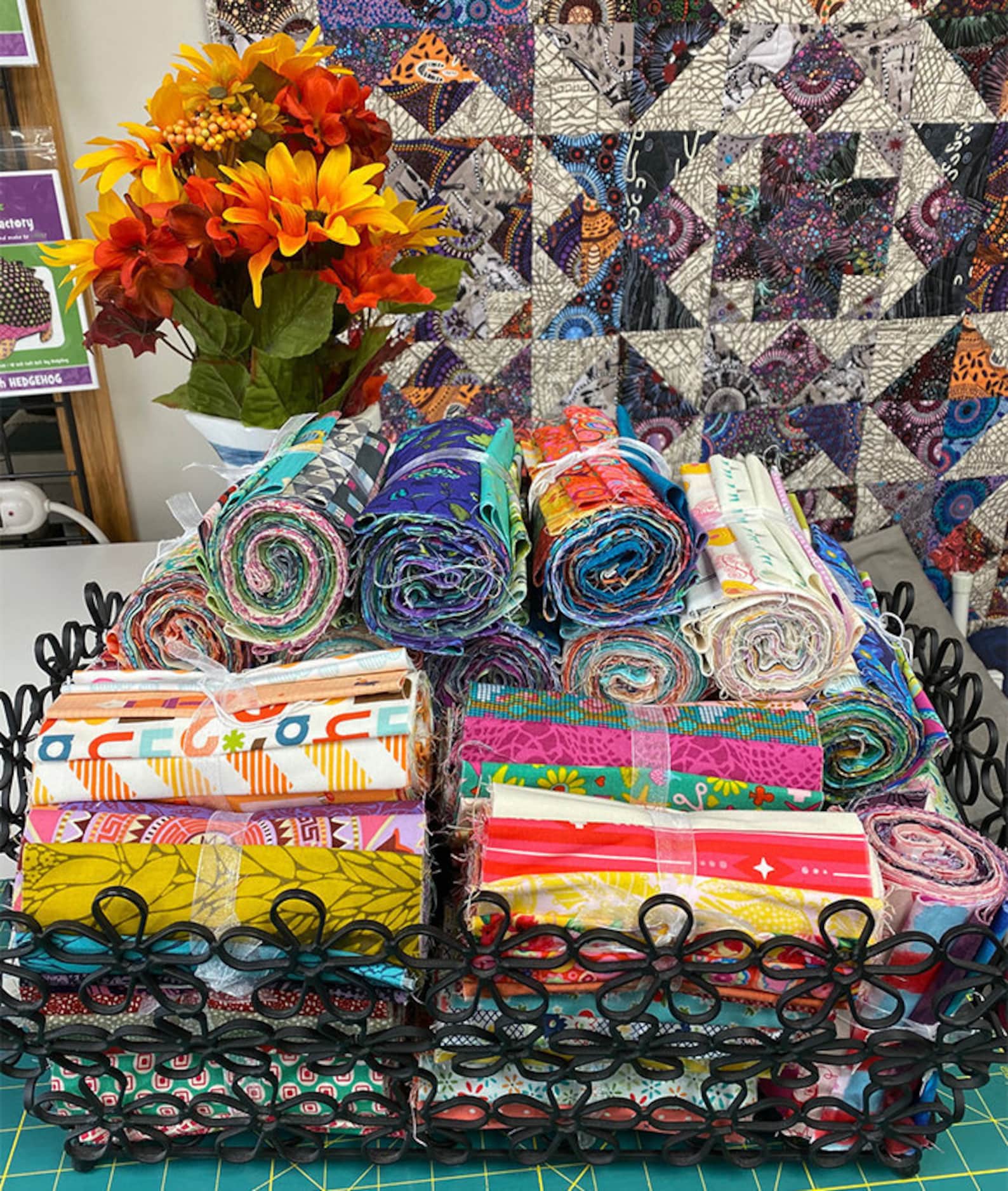 Modern Scrap Fabric Rolls Ten 1/6 Yard Cuts 6 X - Etsy