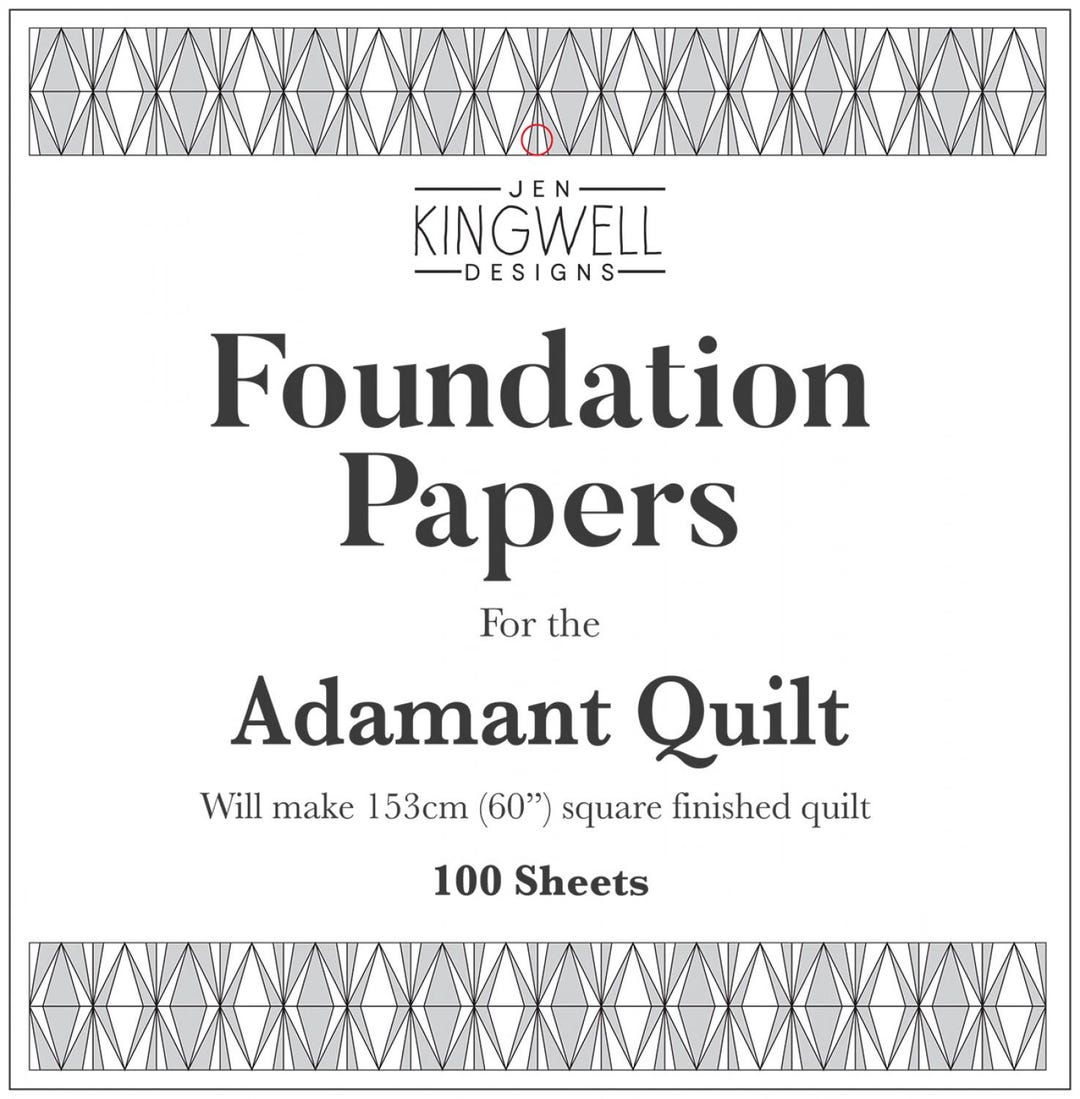 Adamant Foundation Papers by Jen Kingwell - Etsy