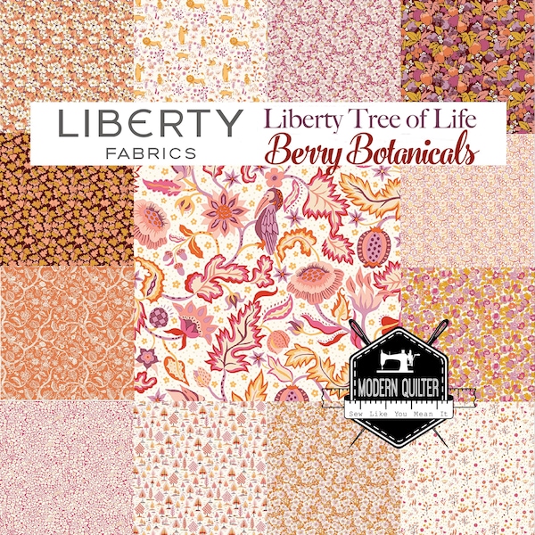 Liberty Botanic Fabric - Etsy