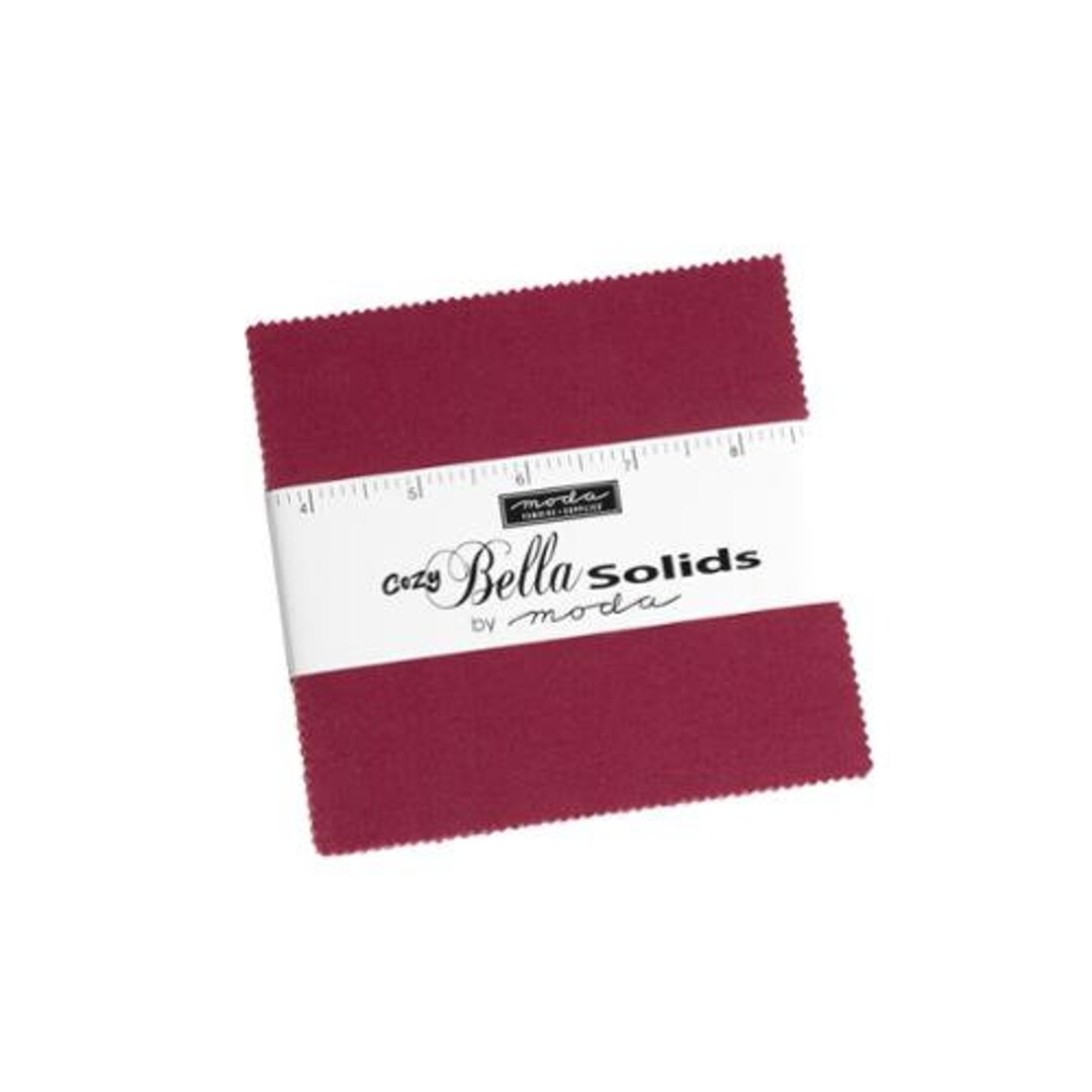 Bella Solids Charm Pack - Multiple Colors Cozy (9900PPC) by Moda - Etsy