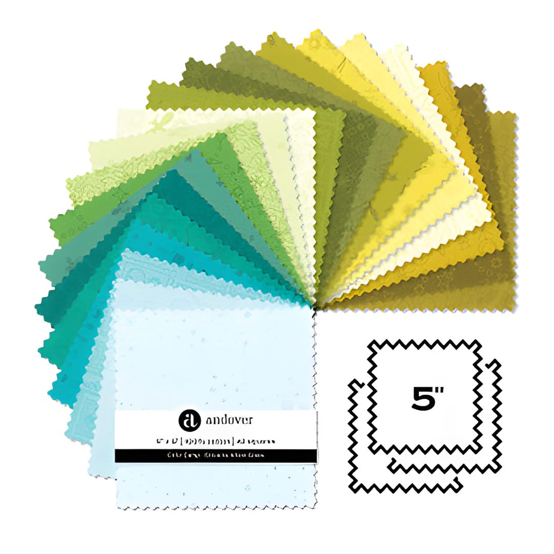 Grove Color Camp Fabric Strips Roll by Alison Glass for Andover -august ...