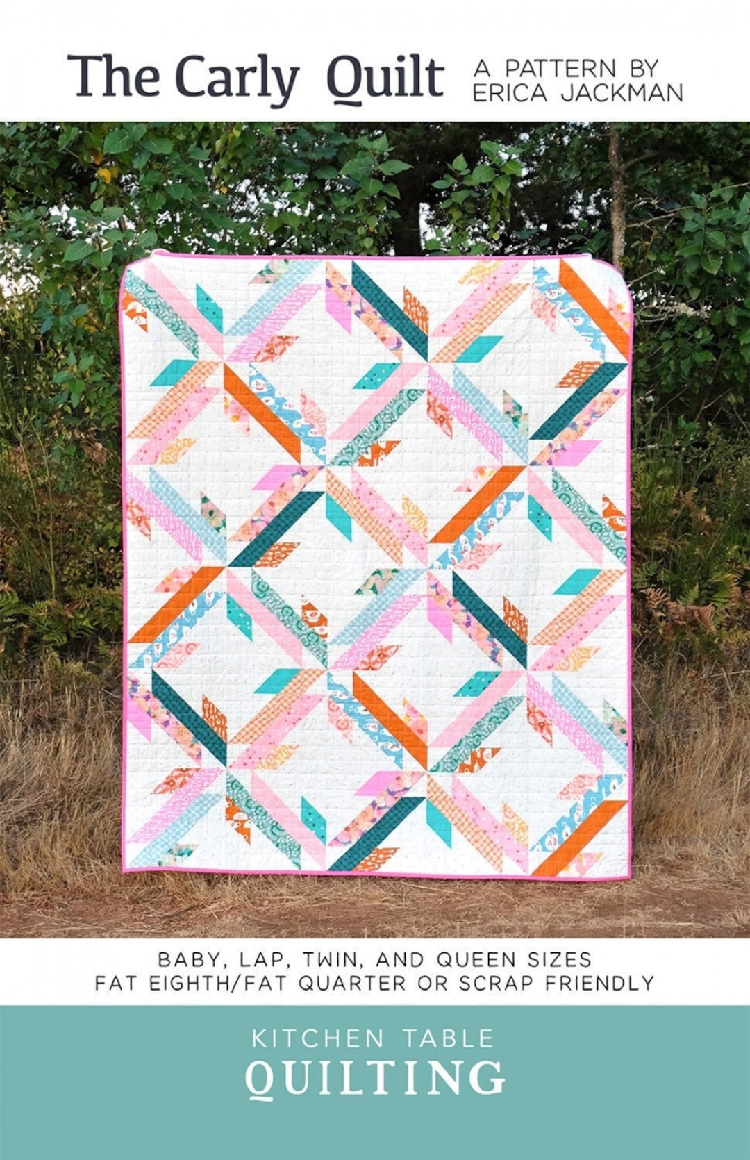 The Carly Quilt Pattern {paper Pattern} by Erica Jackman - Etsy