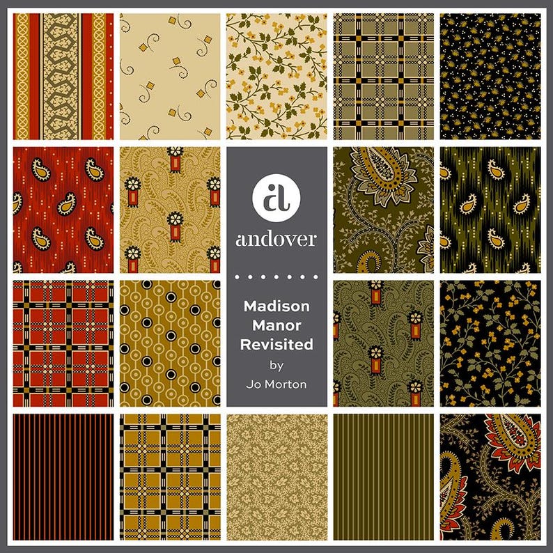 Preorder: Madison Manor Revisited 10 Inch Squares by Jo Morton- June ...