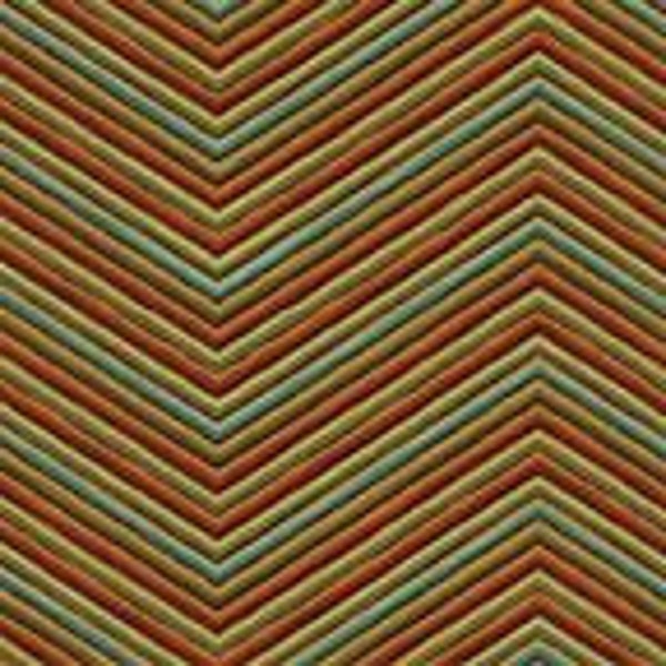 Red Chevron Fabric - Etsy
