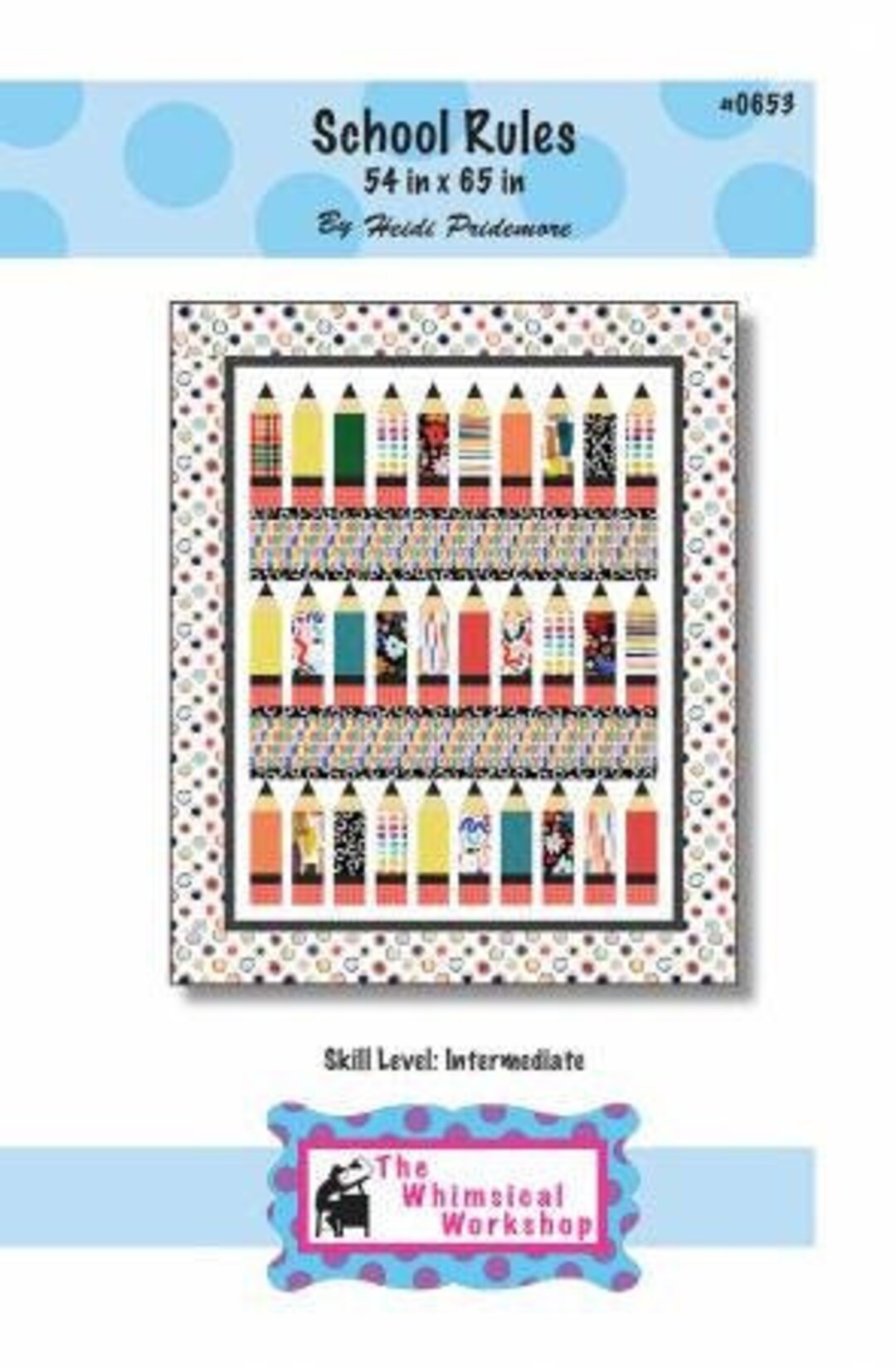 School Rules Quilt Pattern by the Whimsical Workshop - Etsy