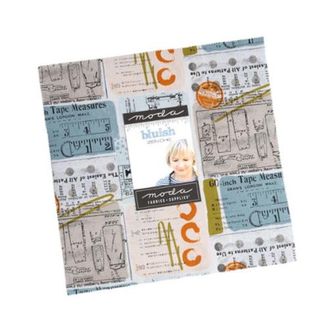 Bluish by Zen Chic for Moda Layer Cake 42 Assorted Prints - Etsy