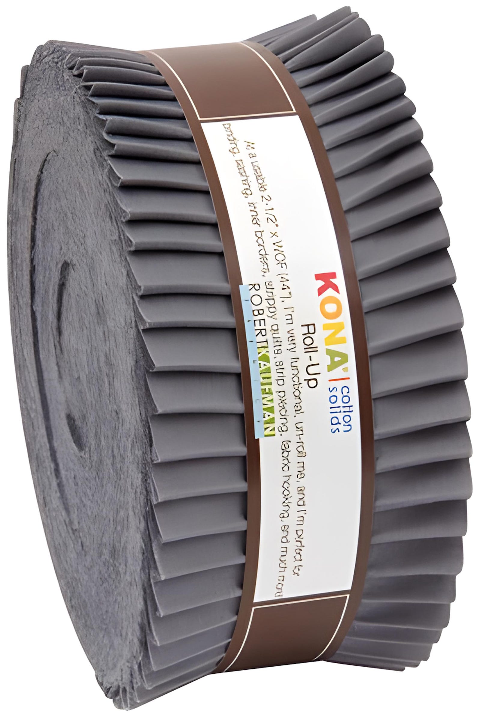 Kona Roll up Coal Ru-317-40-2.5" X 44" Strips by Robert Kaufman - Etsy