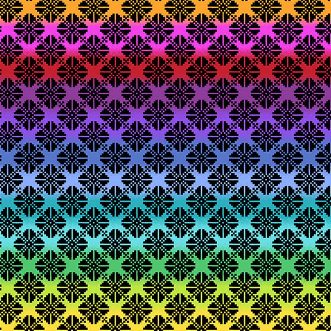 Rainbow Wonderland by Andover A 324 K Priced/ Sold by the Half Yard - Etsy