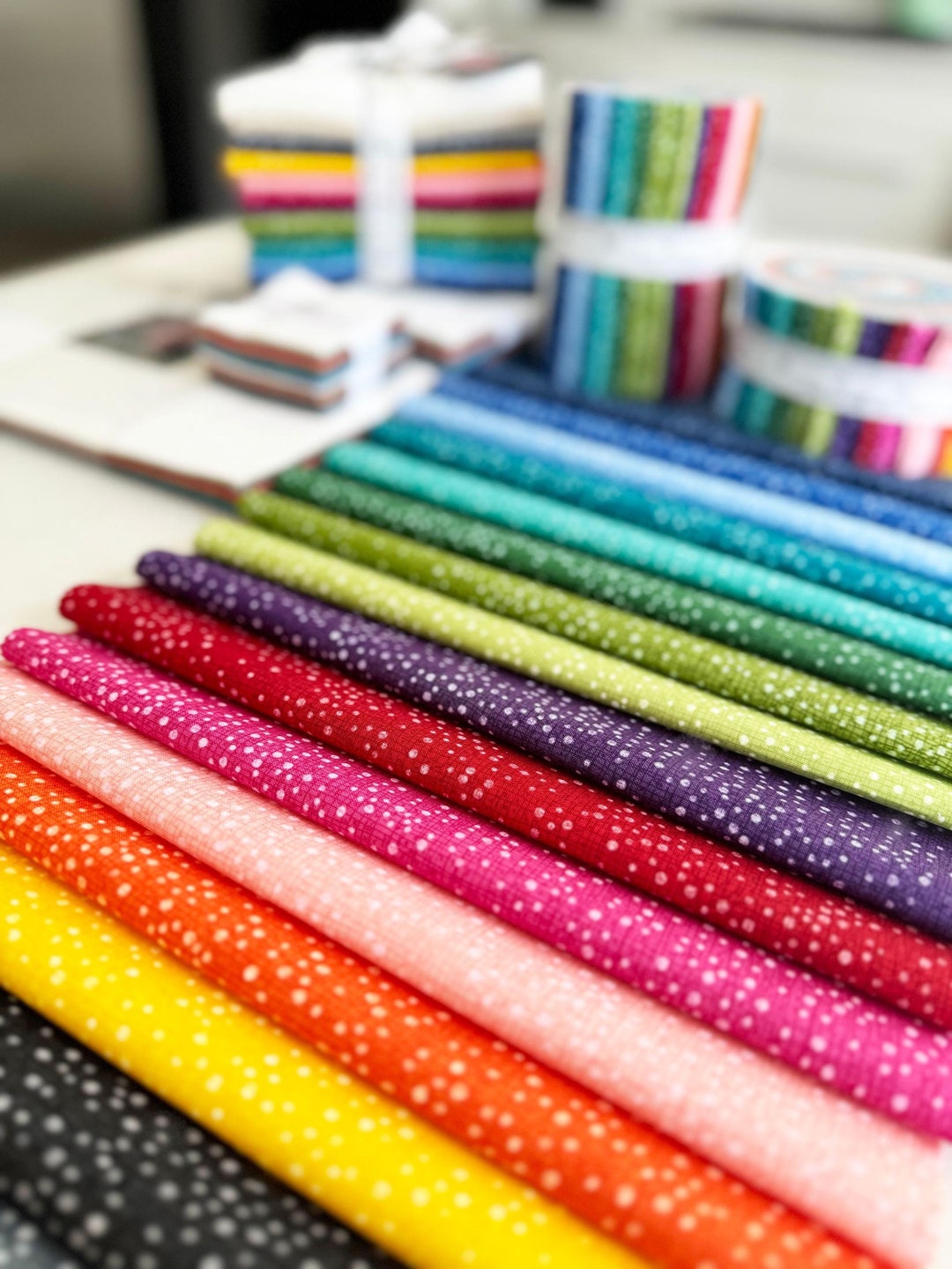 Preorder: Dotty Thatched Half Yard Bundle by Robin Pickens | 20 Prints for Moda | Expected July ...