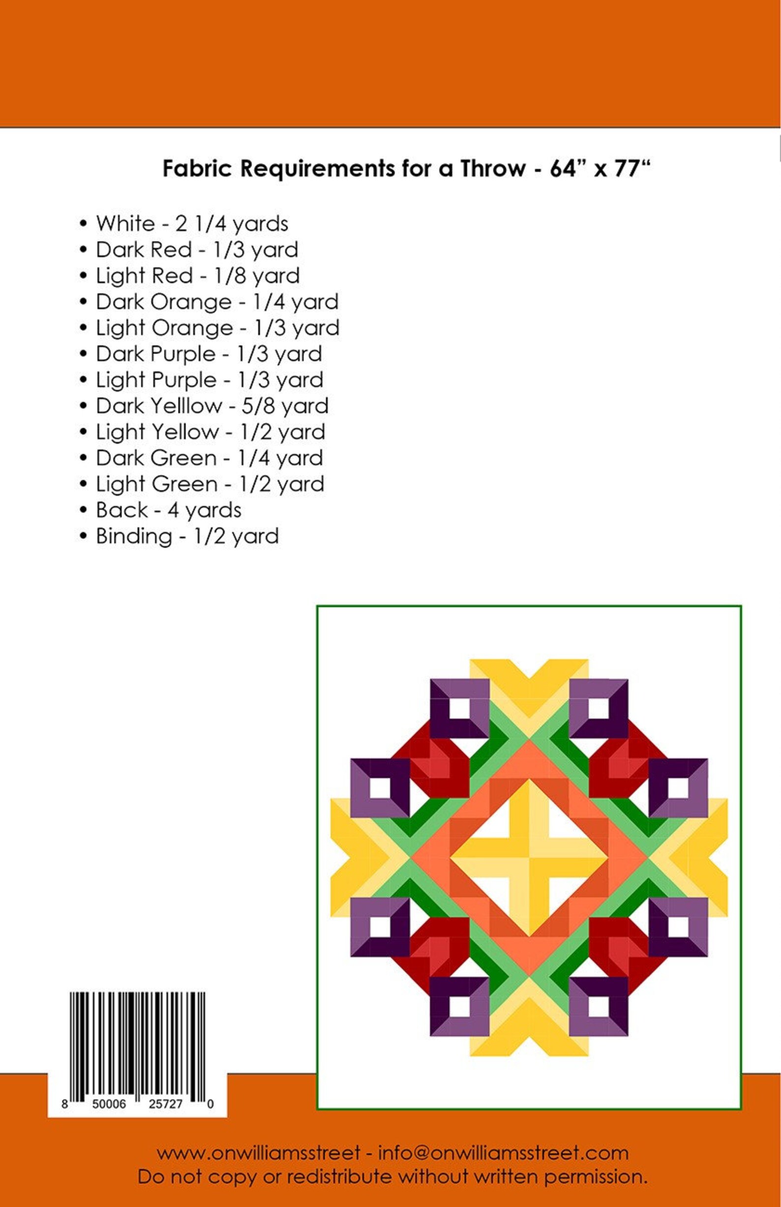 Cornucopia by on Williams Street paper Pattern - Etsy