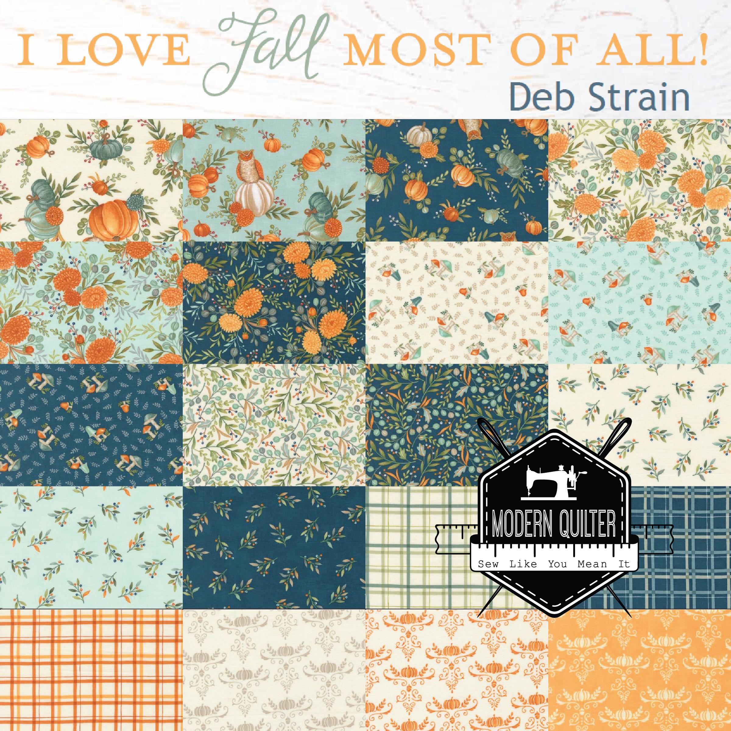 I Love Fall Half Yard Bundle by Deb Strain for Moda - Etsy