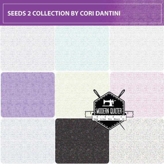 Seeds 2 Collection by Cori Dantini Half Yard Bundle 10 - Etsy