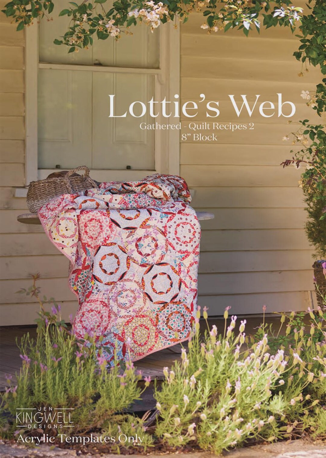 Lottie's Web 8" Acrylic Template Set | Pattern Featured in Gathered ...
