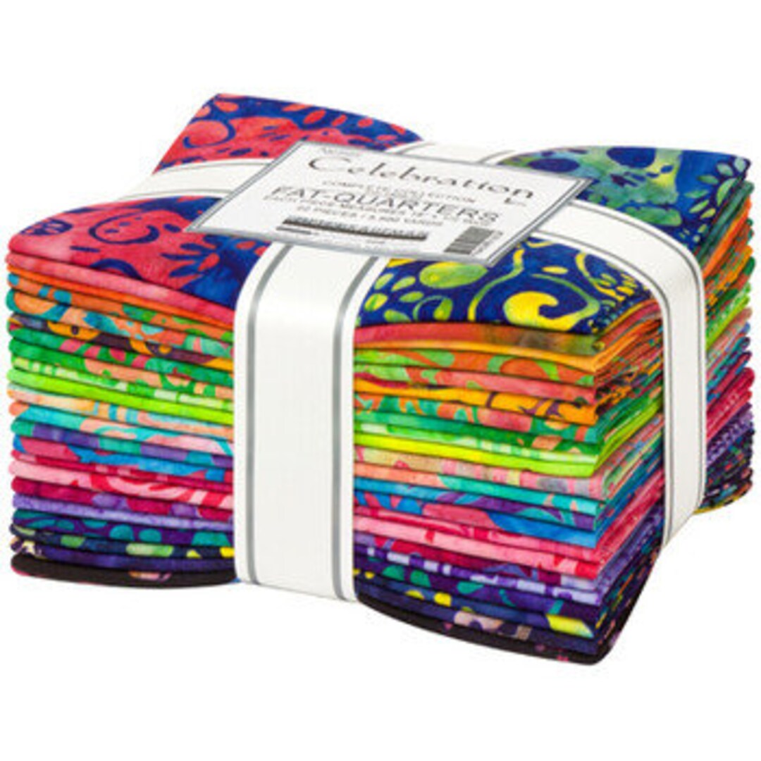 Artisan Batiks Celebration Fat Quarter Bundle 22 Pieces - Etsy