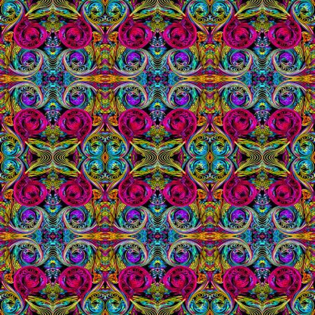 Heartscapes by Paula Nadlestern for Benartex Red Multi - Etsy