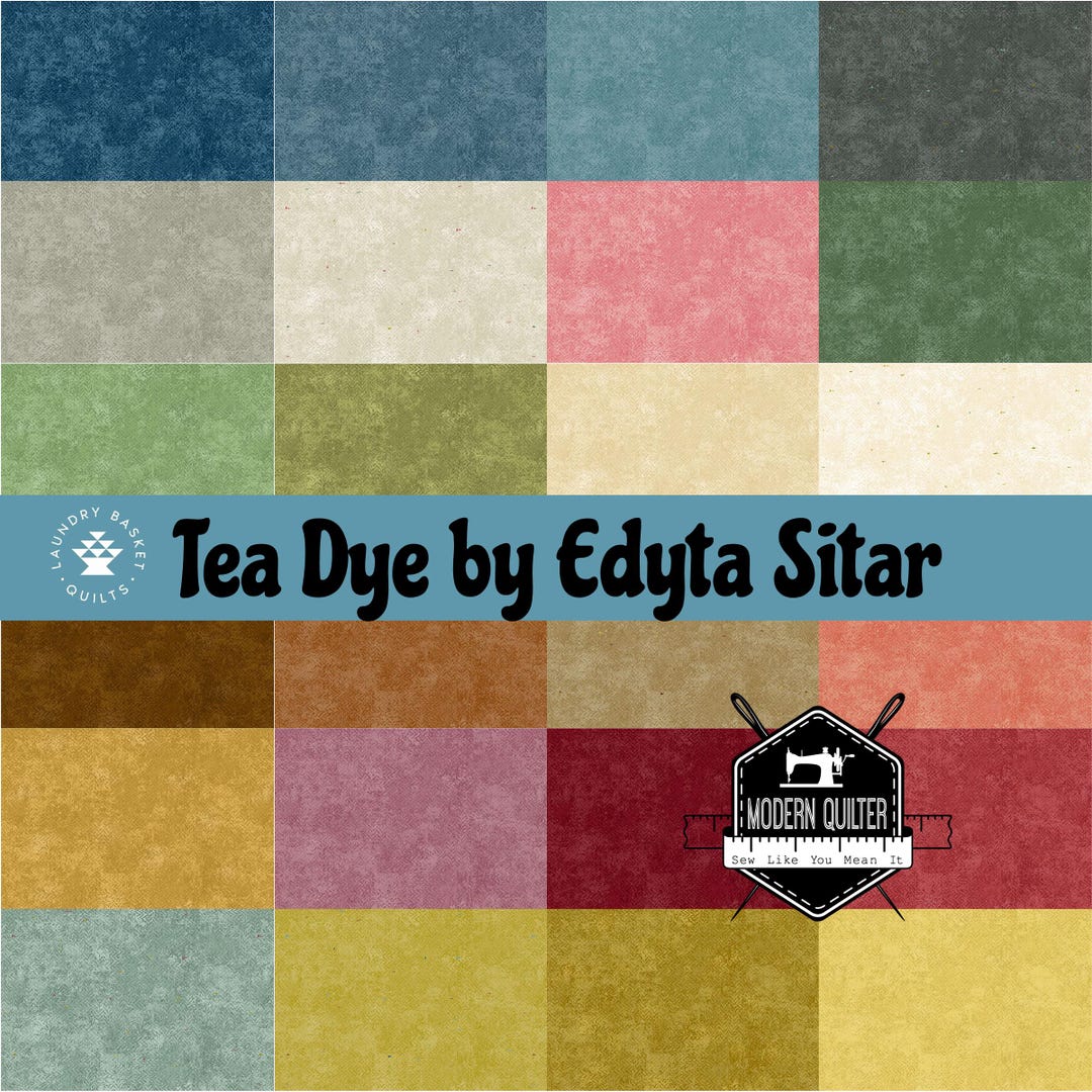 Preorder: Tea Dye Strip Roll by Laundry Basket Quilts jelly Roll 40 ...