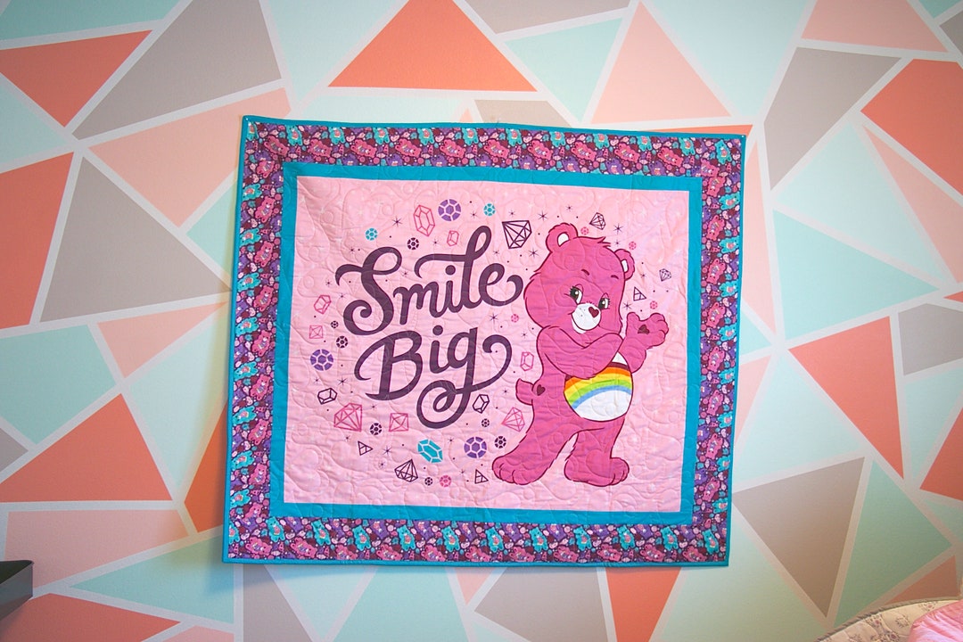 Care Bear: Smile Big Baby Quilt Kit - Etsy