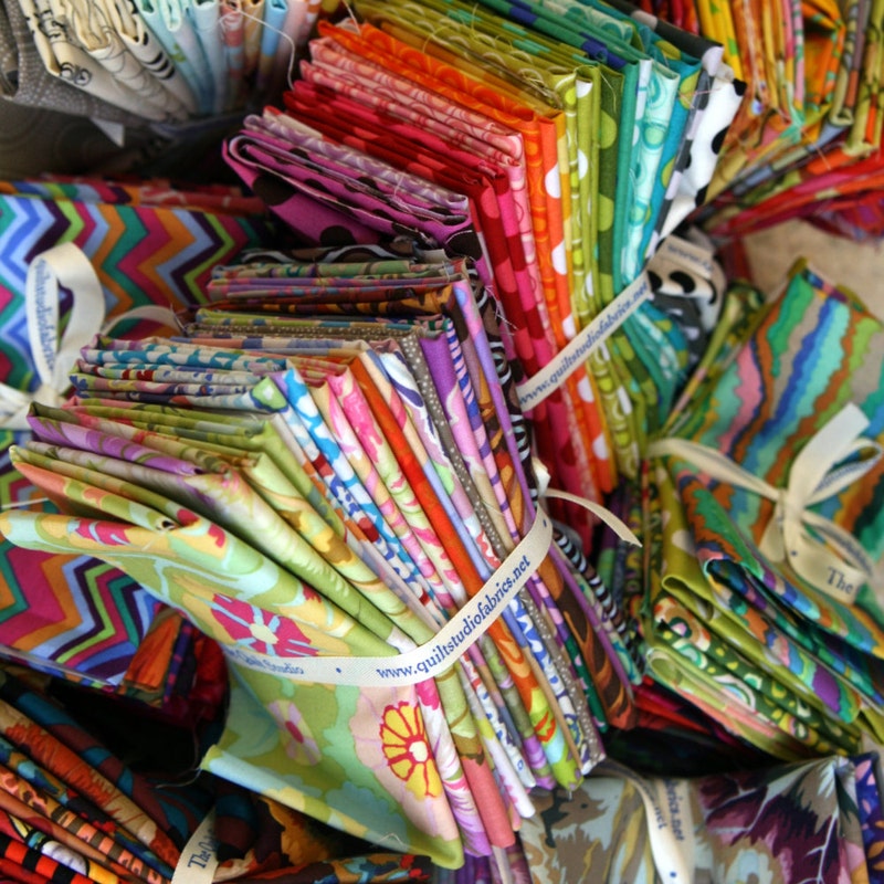 Fabric Scrap Bundle - Etsy