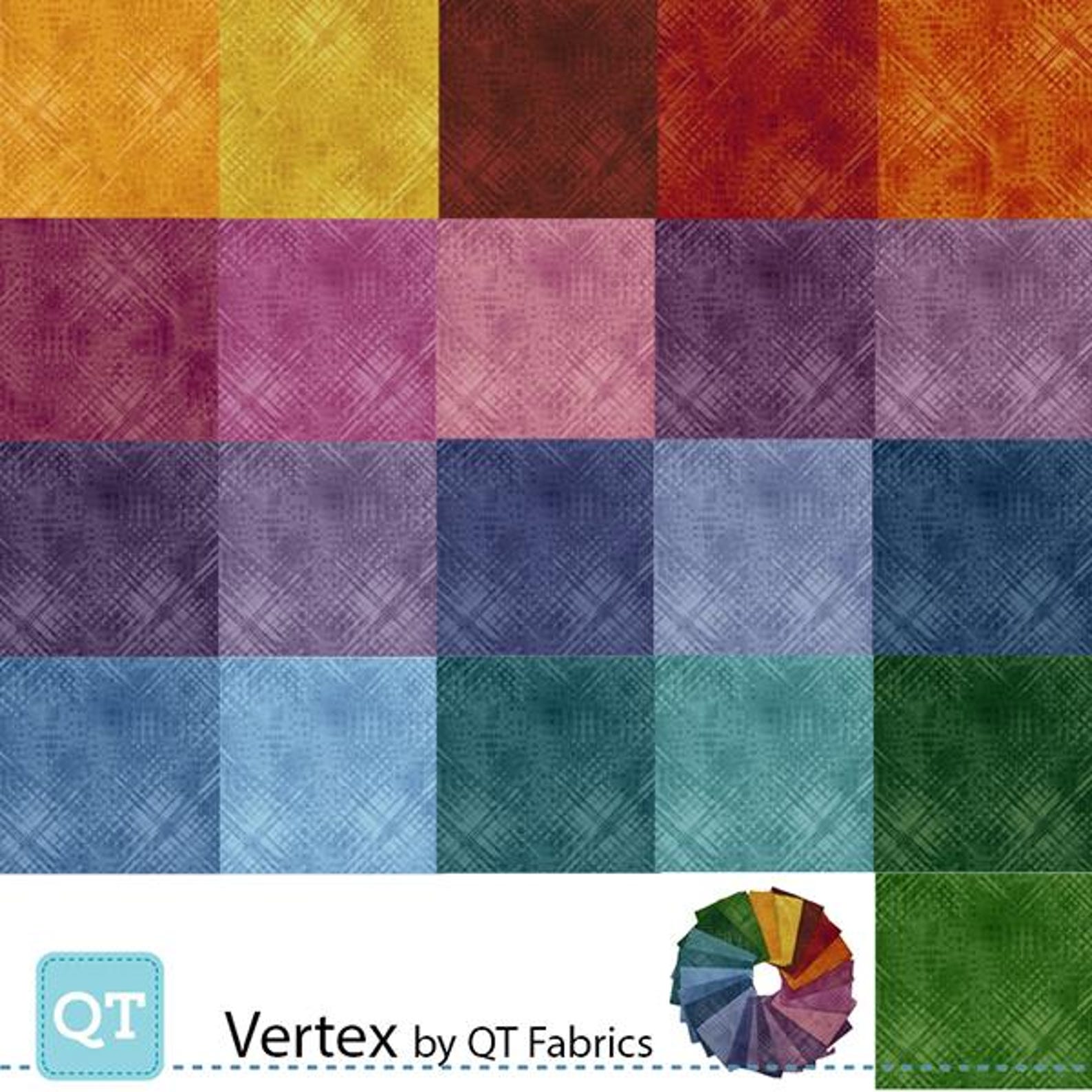 Vertex Jewel Fat Quarter Bundle | 21 Prints - Etsy