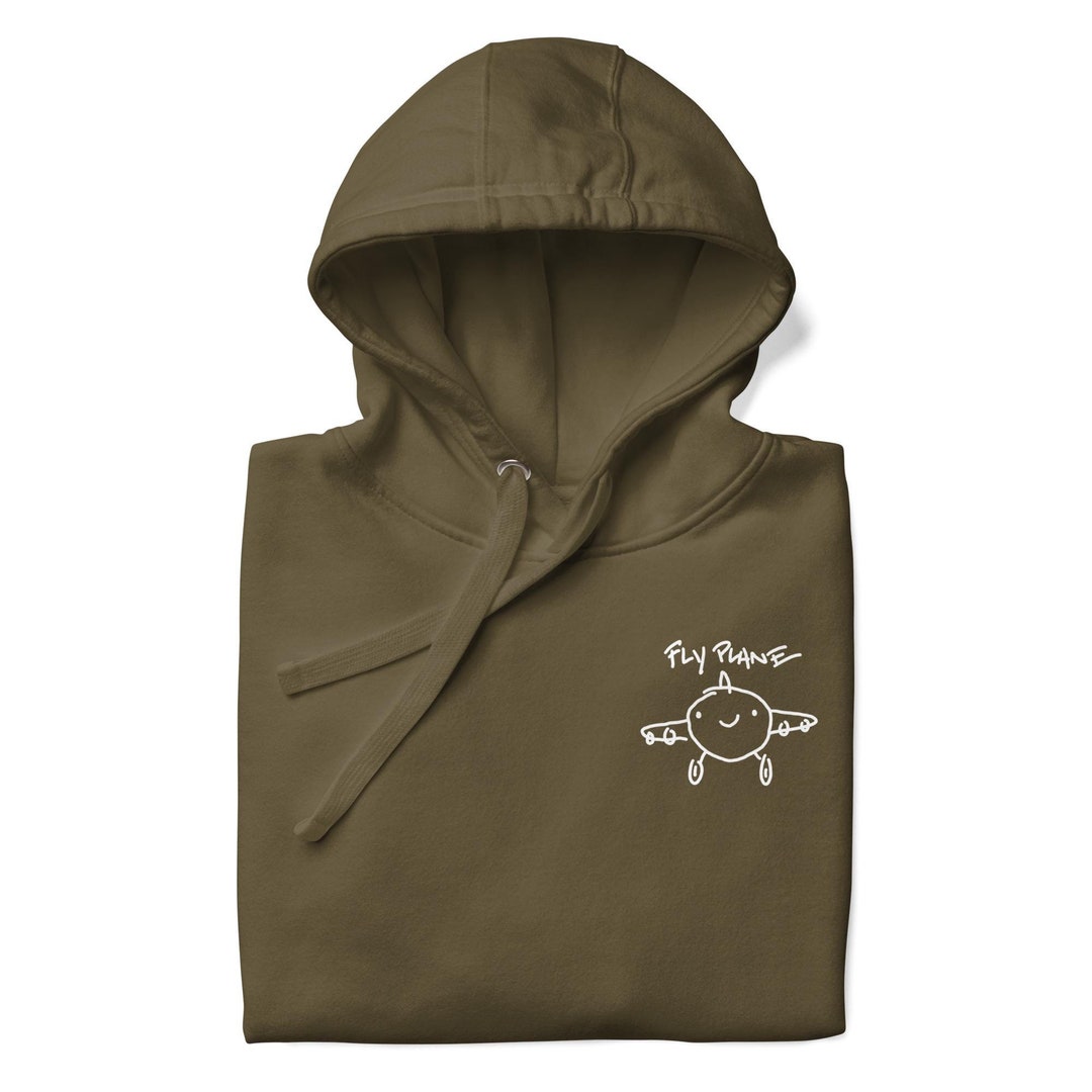 Funny Pilot Hoodie - Fly Plane Design Pullover - Smiling Plane Design ...